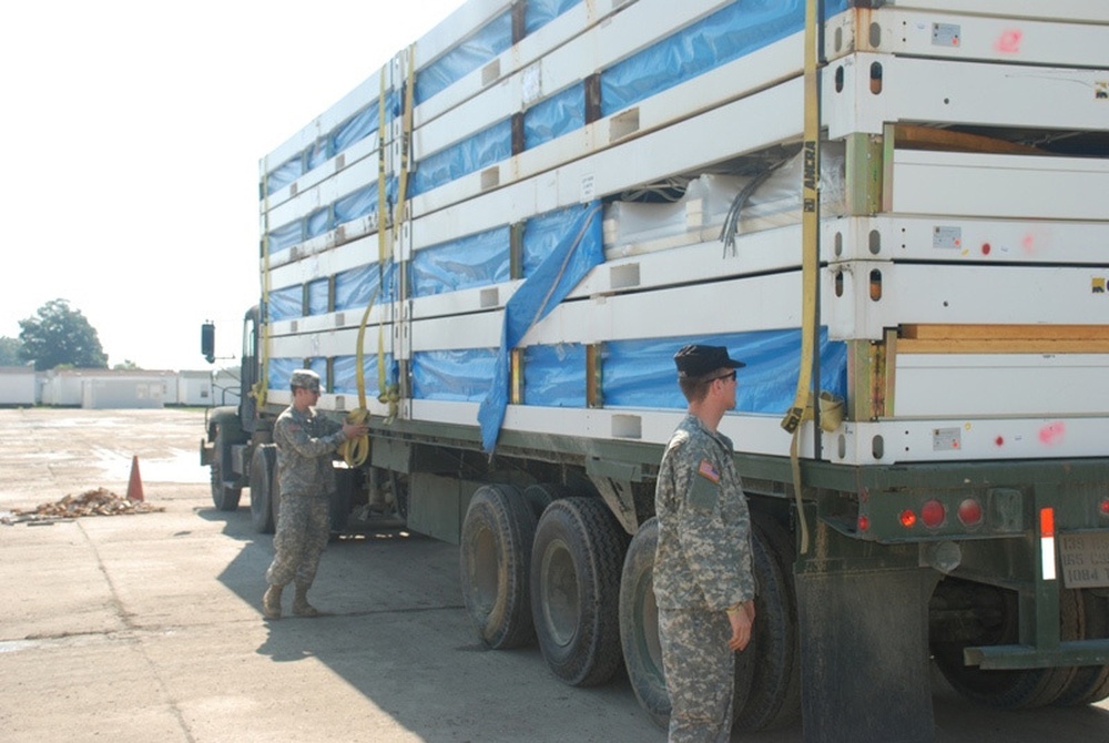 DVIDS - Images - Citizen-Soldiers volunteer to transport FEMA housing ...