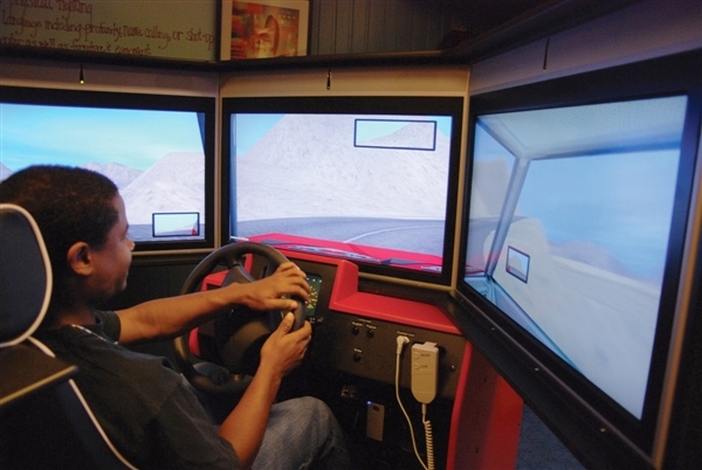 DVIDS - News - Simulator Helps Teens in Europe Learn to Drive