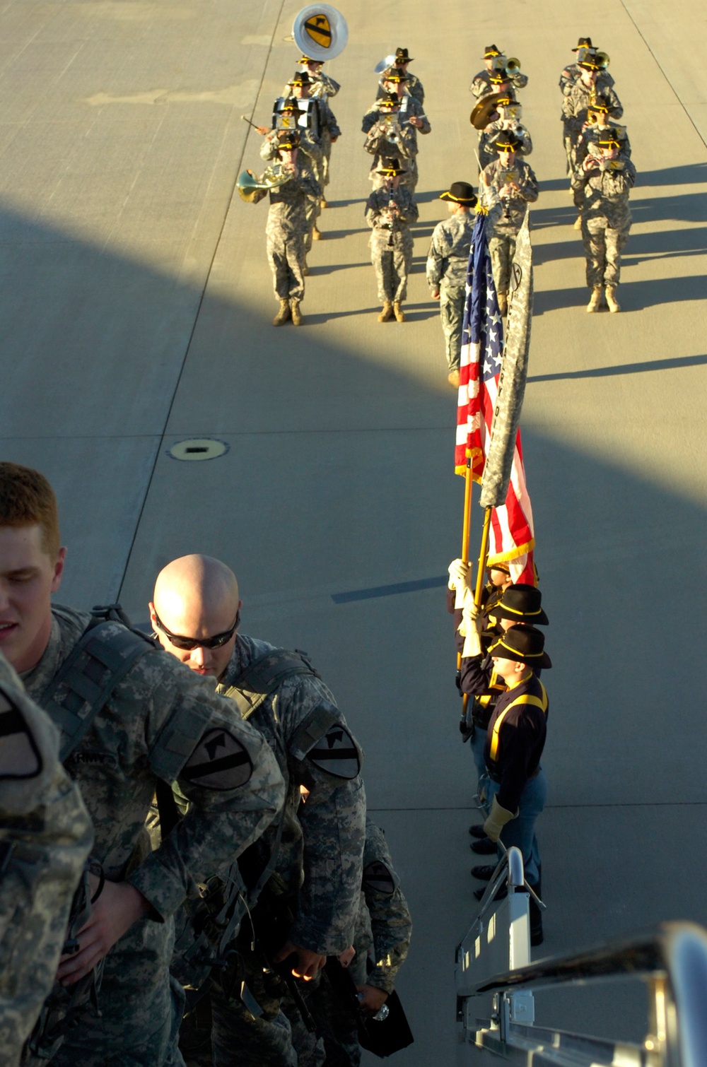 DVIDS - News - First Team troops head back to Iraq as deployment ...