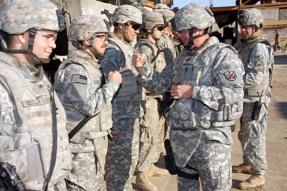 DVIDS - Images - Command Sgt. Maj. Wilson visits Joint Security Station ...