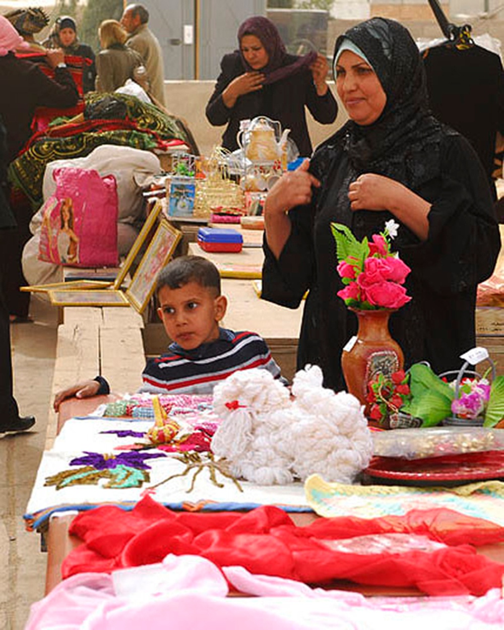DVIDS - News - Women's Bazaar helps local Iraqi families