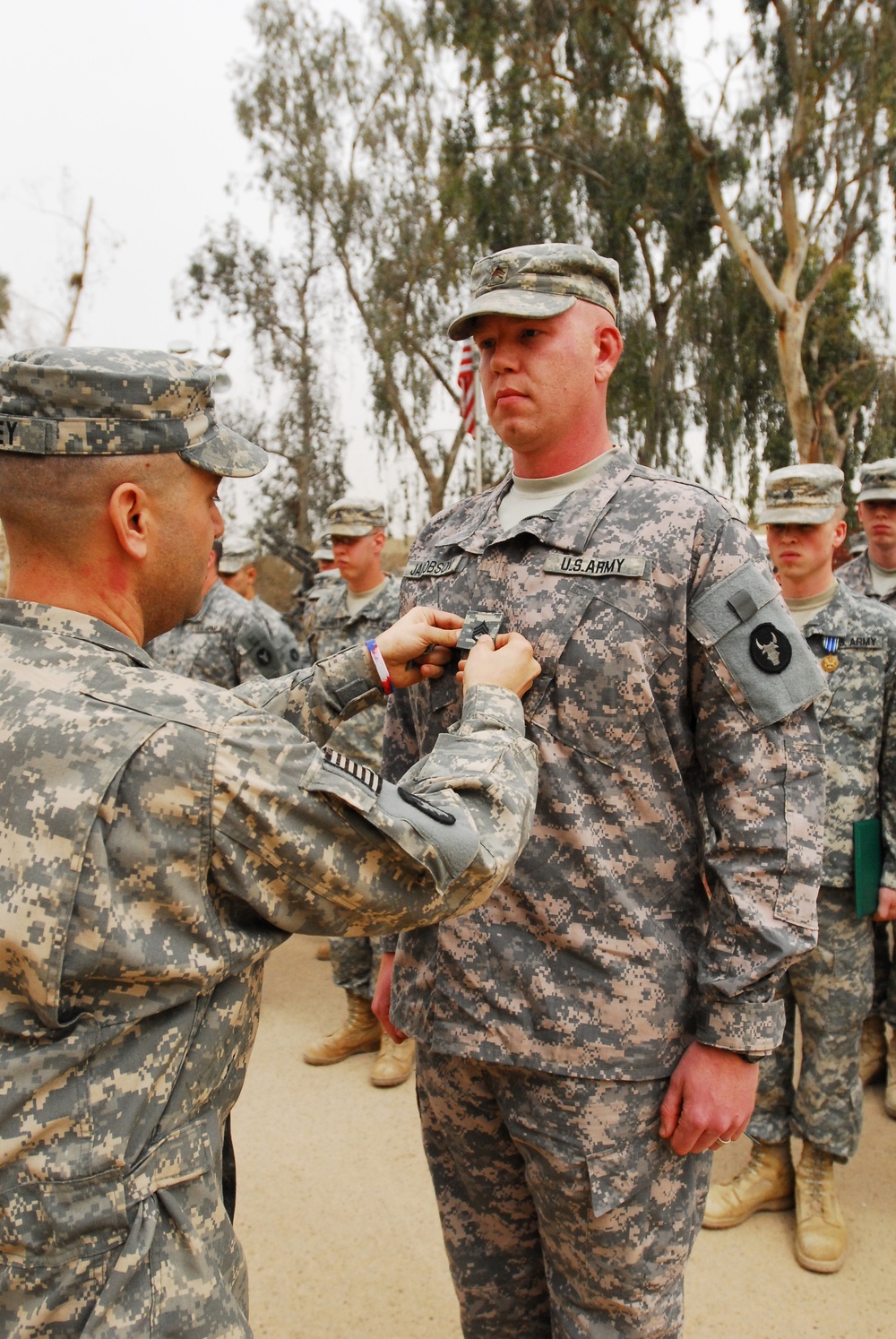 DVIDS - Images - Battlefield Promotion in Iraq [Image 1 of 2]