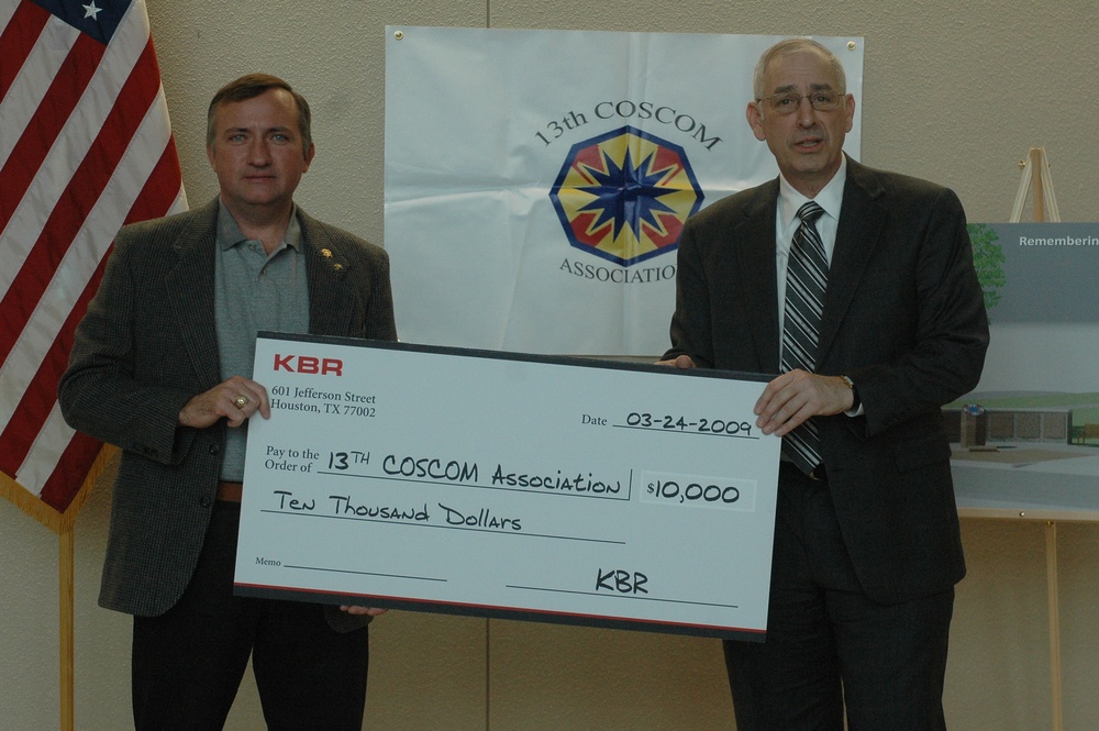 DVIDS - News - KBR to donate $10,000 to 13th COSCOM association