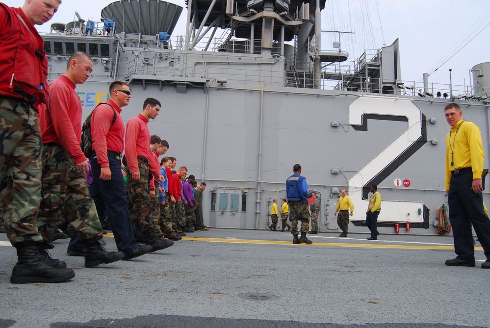 DVIDS - Images - Foreign object damage walk-down aboard USS Essex