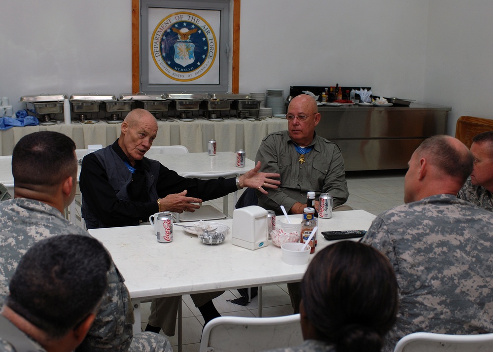 DVIDS - Images - Medals of Honor: Two American Heroes Visit Forward ...