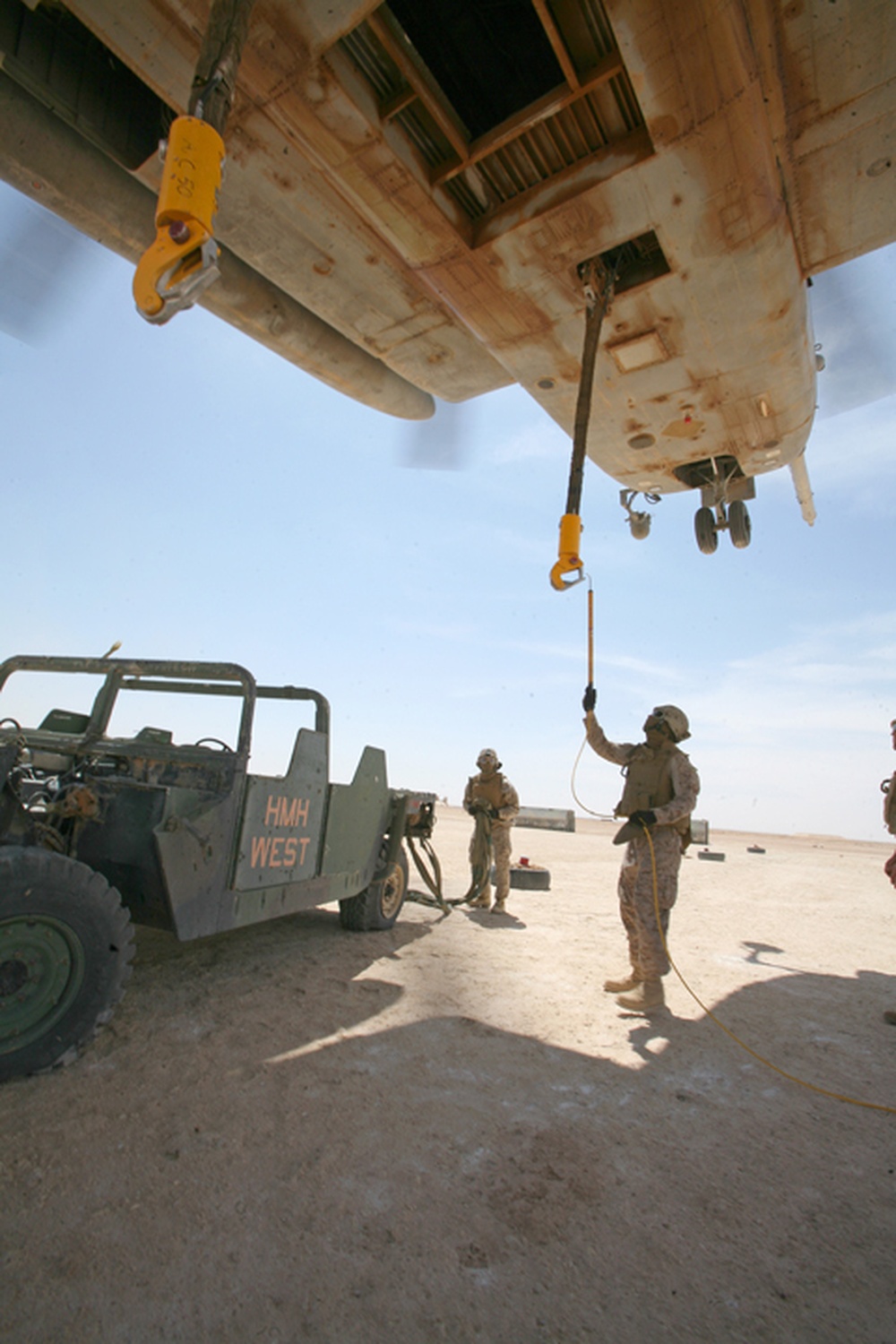 DVIDS - Images - Unlike a day at the office, external cargo lifts ...