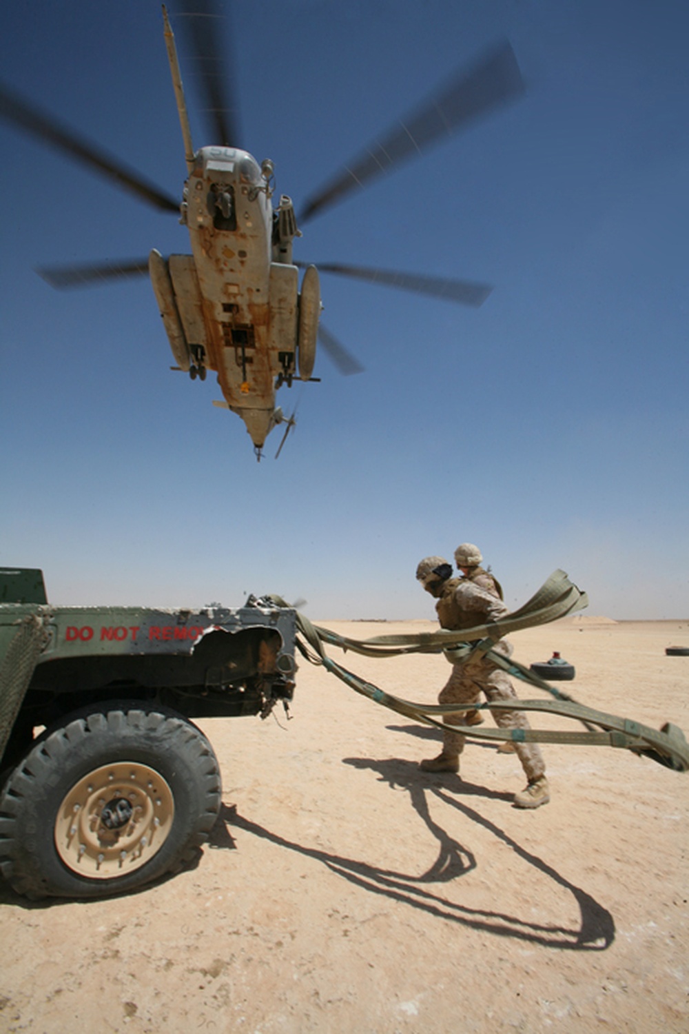 DVIDS - News - Unlike a day at the office, external cargo lifts create ...