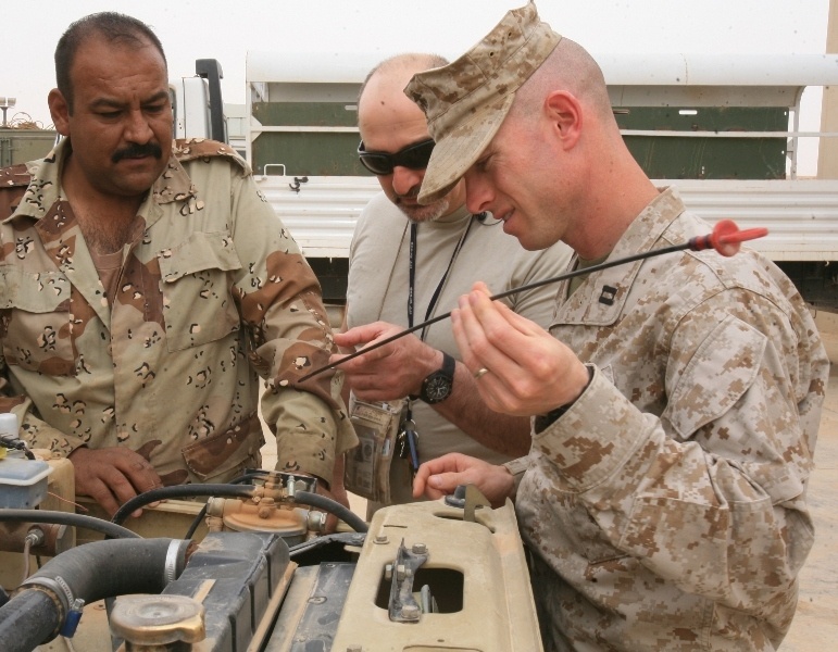 DVIDS - News - Marine officer helps enhance Iraqi army logistics ...