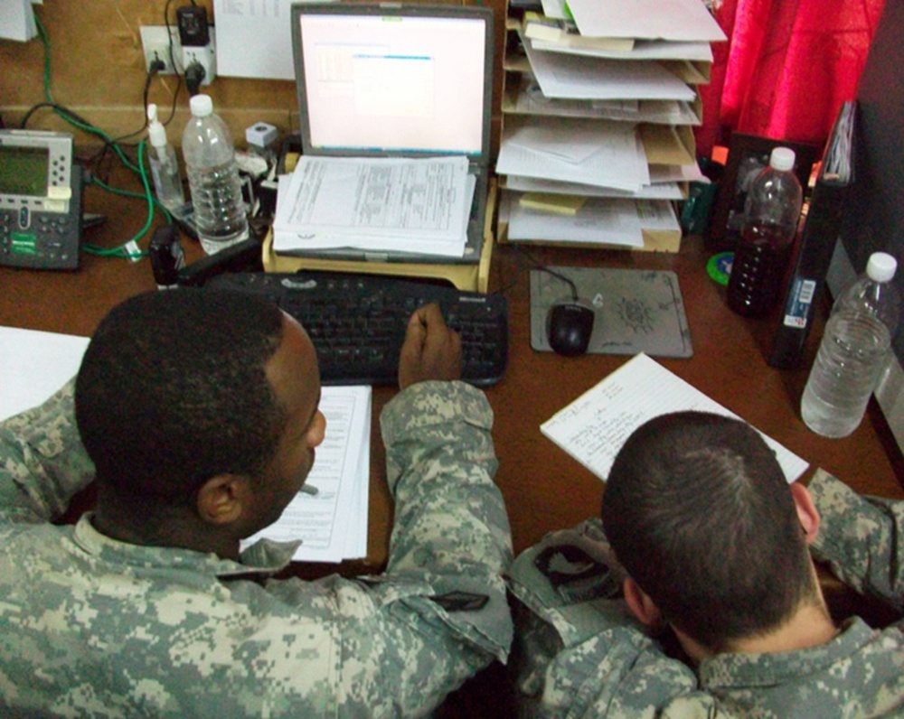 DVIDS - Images - The Backbone of Finance: The Processing Section [Image ...