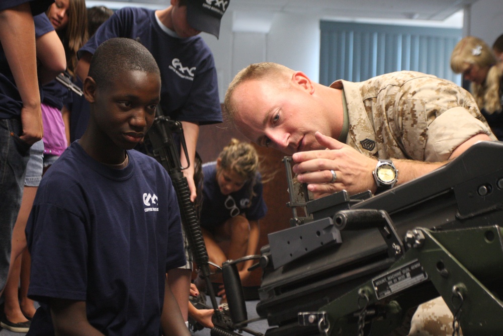 DVIDS - News - Combat Center helps students 'shoot' for teamwork