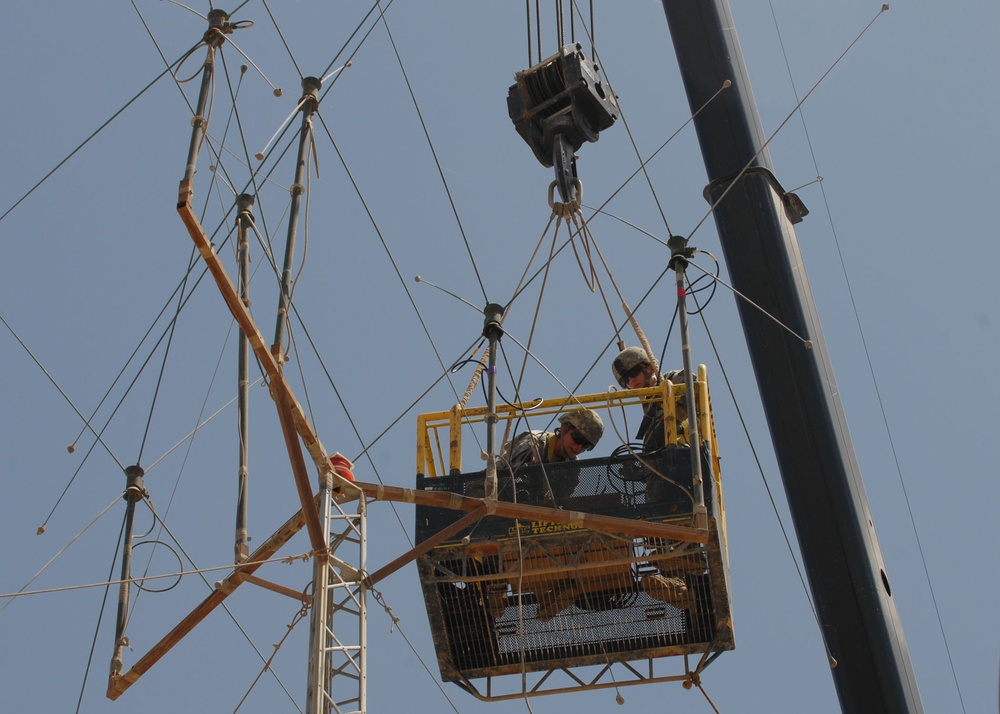 DVIDS - News - Vertical adjustment: Maintenance mission lifts Soldiers ...