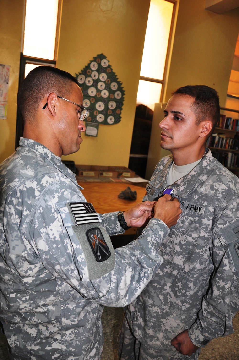 DVIDS - Images - Bushmaster receives Purple Heart