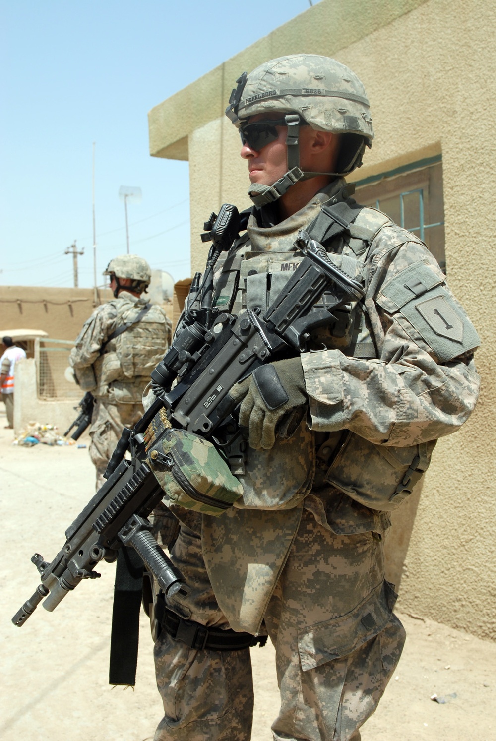 DVIDS - News - Dagger Soldiers mark progress of Abu Ghraib Hospital