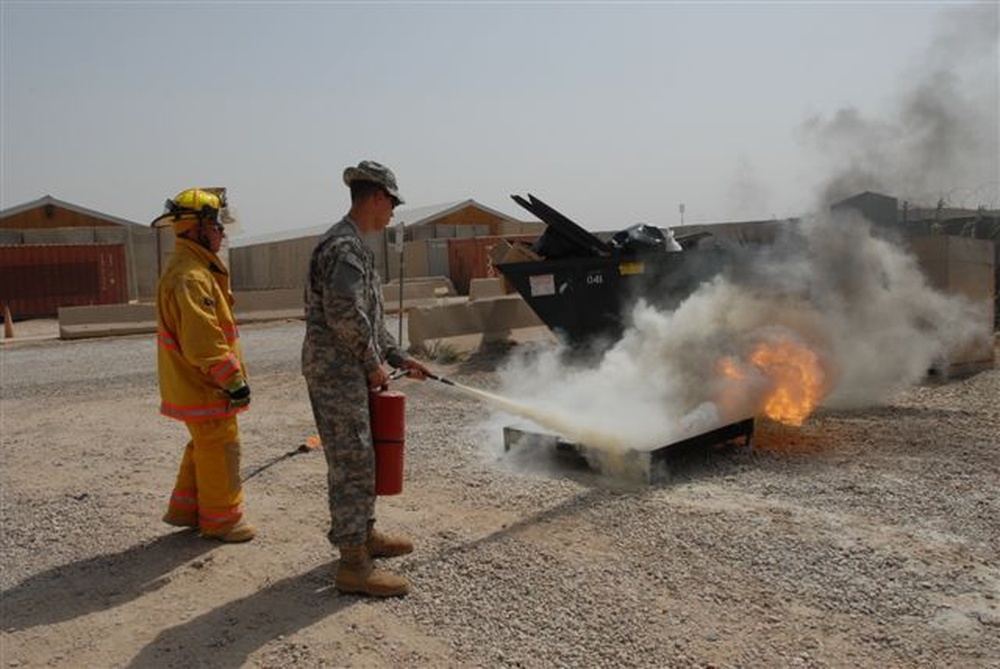 DVIDS - News - Fire Department fires up Soldiers about safety