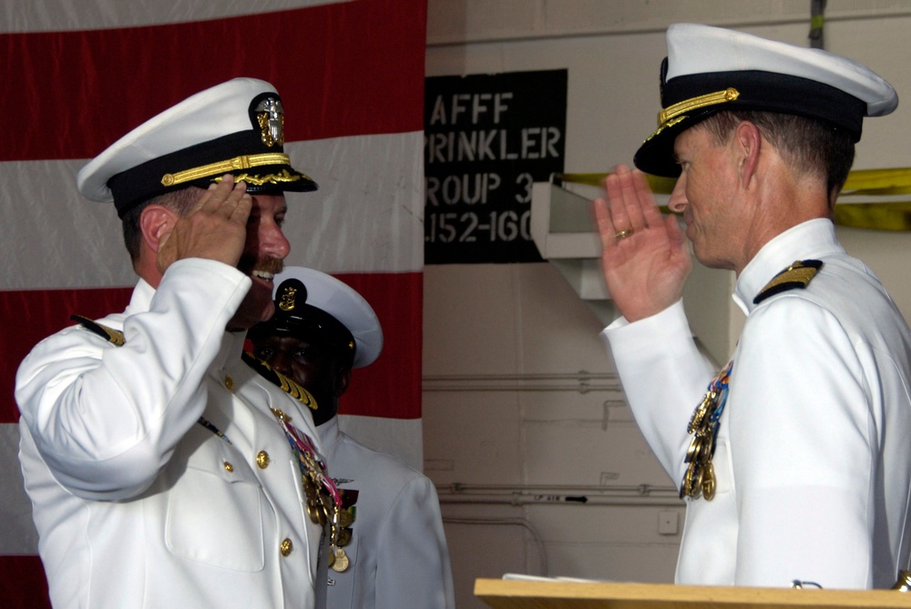 DVIDS - Images - Change of Command on USS Nimitz