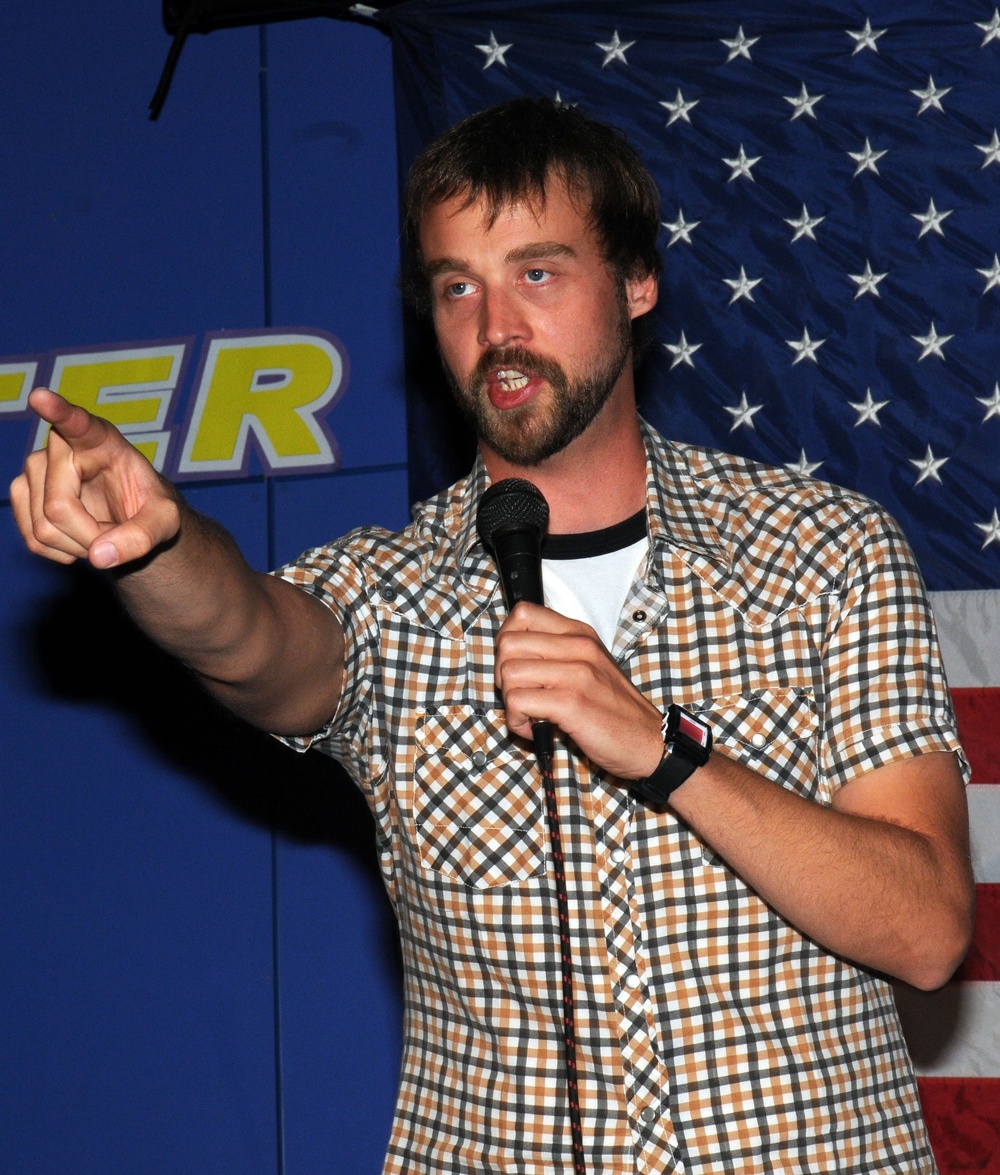 DVIDS - News - Lone Wolf comedians inspire howls of laughter