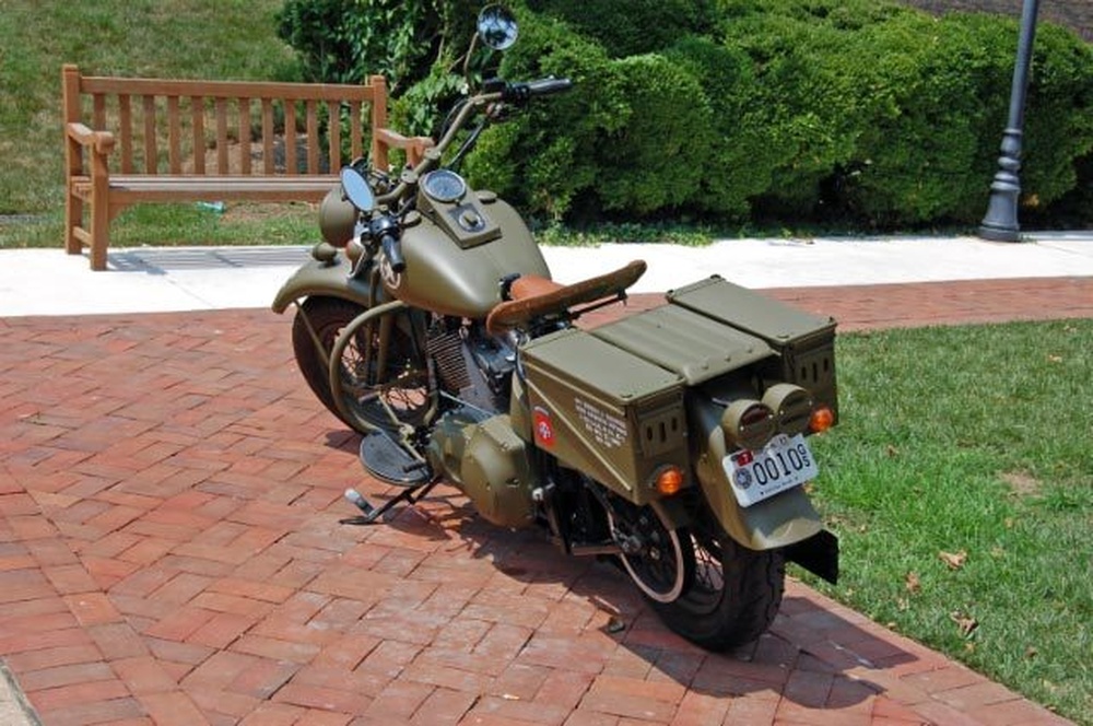 DVIDS - News - Family of fallen Paratrooper builds vintage motorcycle ...