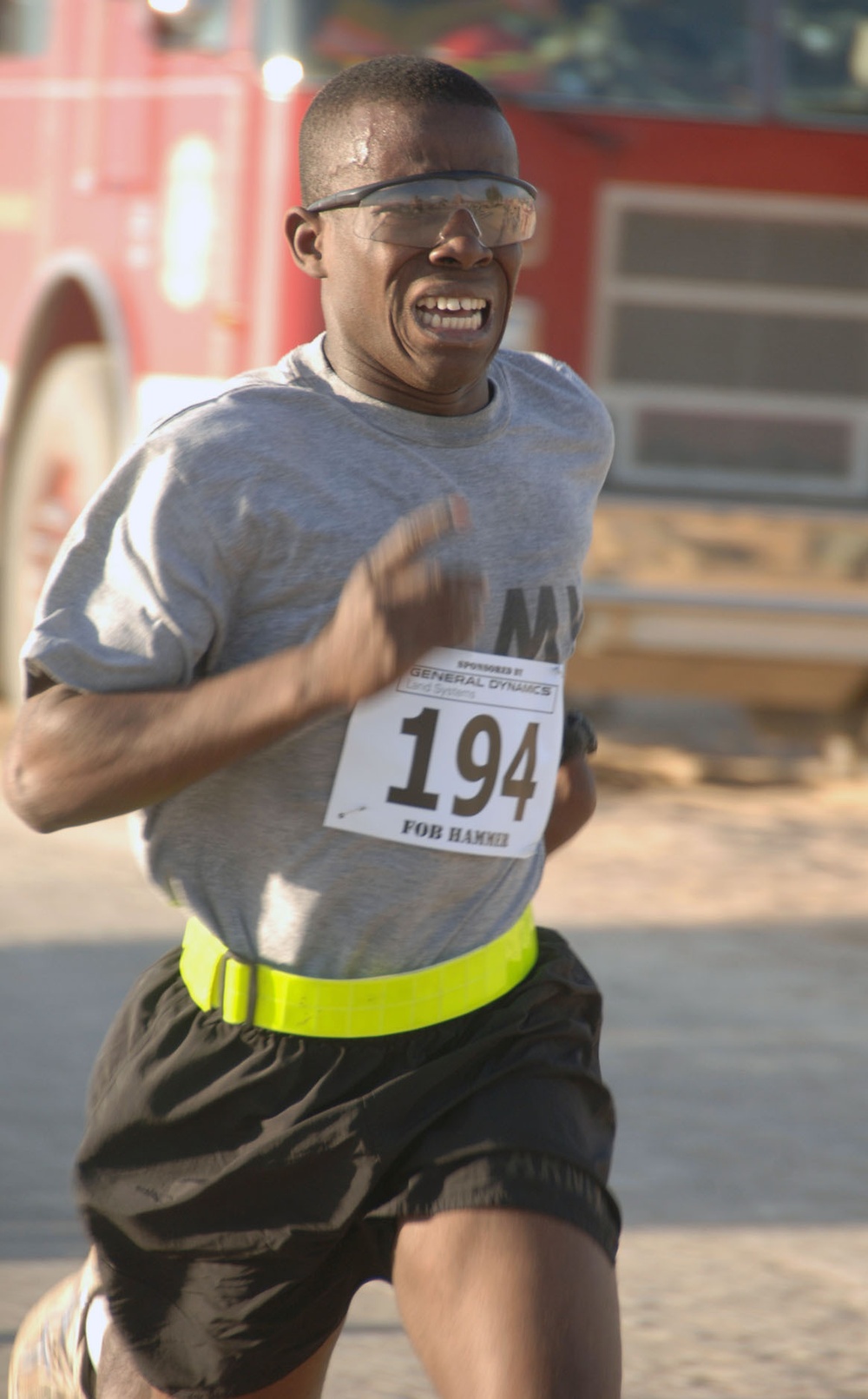 DVIDS - Images - Army 10-miler satellite run on Forward Operating Base ...