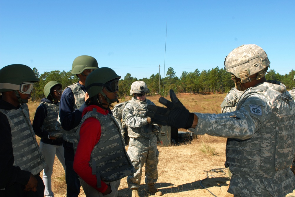 DVIDS - News - E.E. Smith students have a blast with 18th Fires Brigade ...