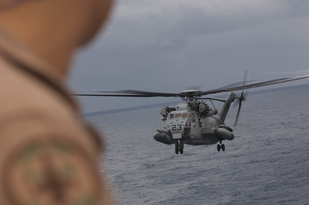 DVIDS - Images - USS Nassau action [Image 1 of 2]