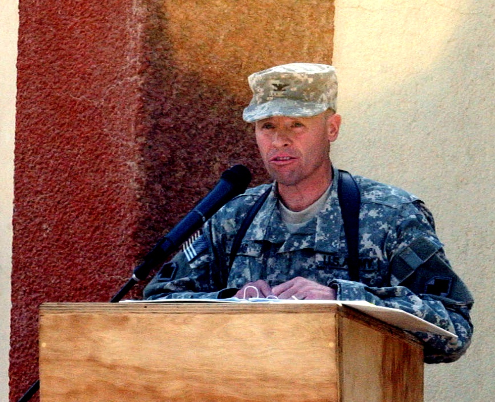 DVIDS - News - 96th Sustainment Brigade assumes authority at Camp Taji