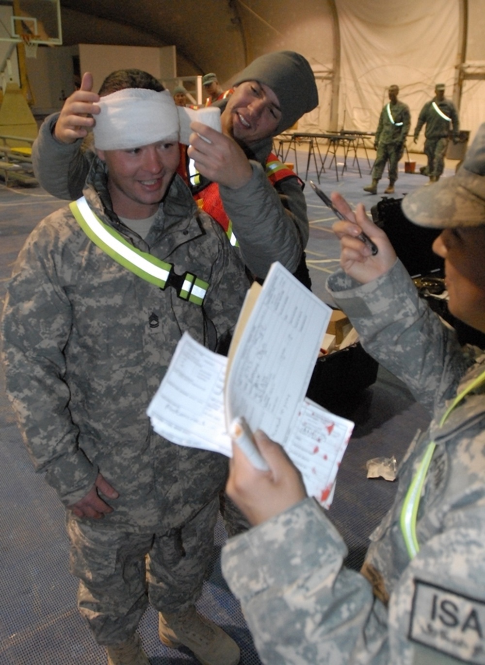 DVIDS - News - Task Force Cyclone members train for mass casualty event