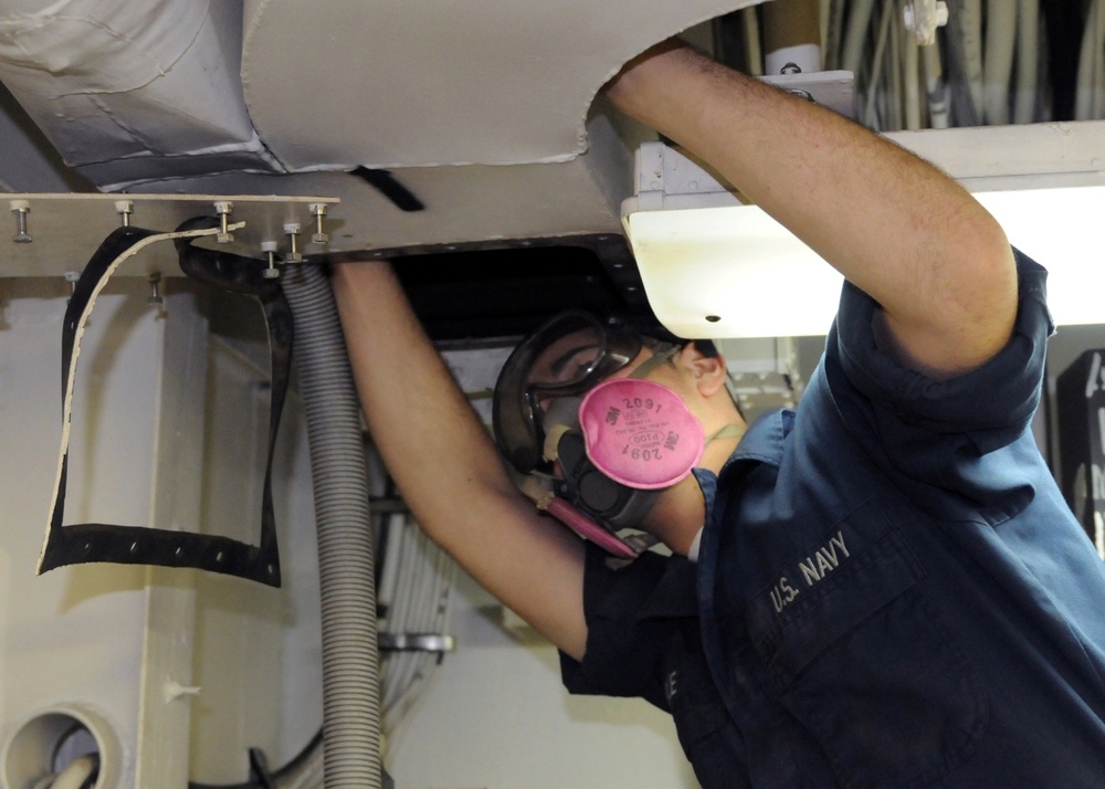 DVIDS - News - Wasp Ventilation Team Keeps the Ship Clean