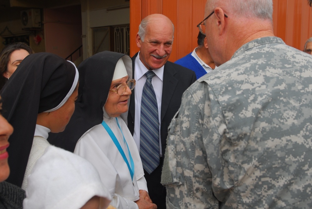 DVIDS - News - Maj. Gen. Nash attends Mass, thanks church leaders