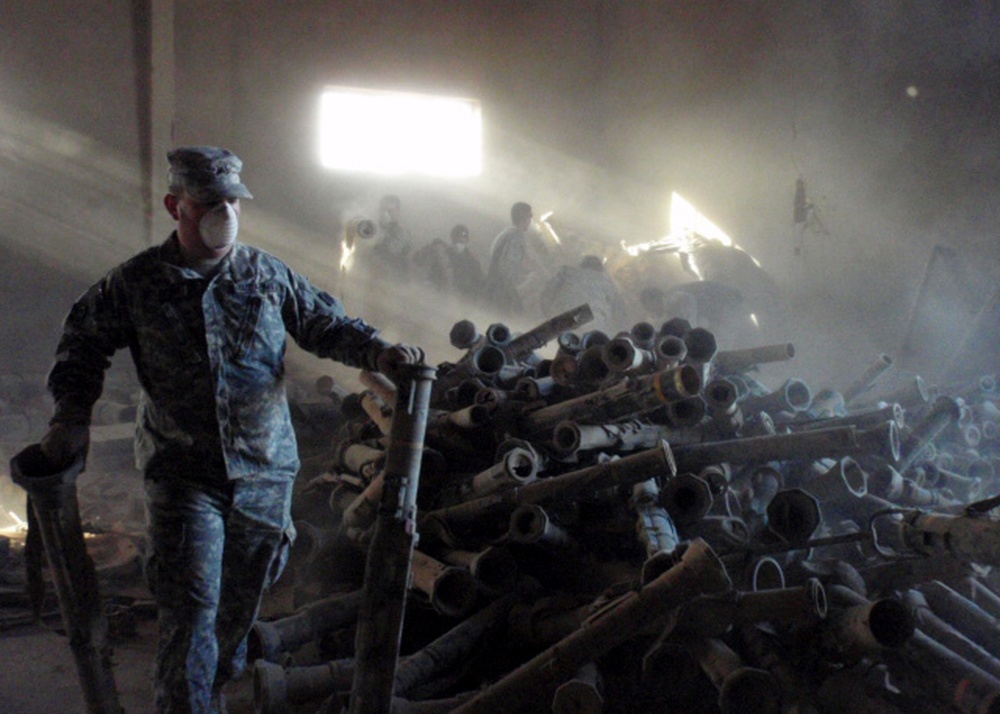 DVIDS - News - 96th Sustainment Brigade Recovers Munitions at Camp Taji