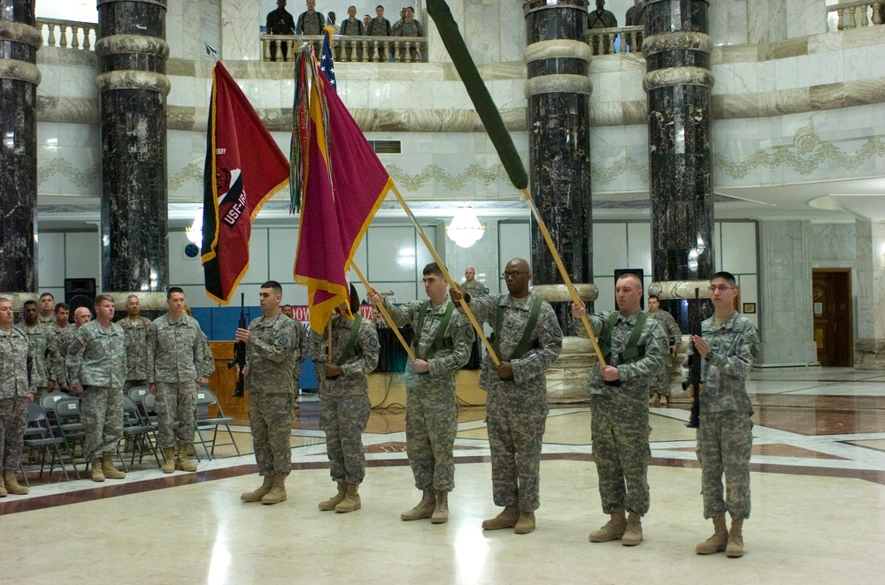 DVIDS - Images - Task Force Troy Transfer of Authority to III Corps ...