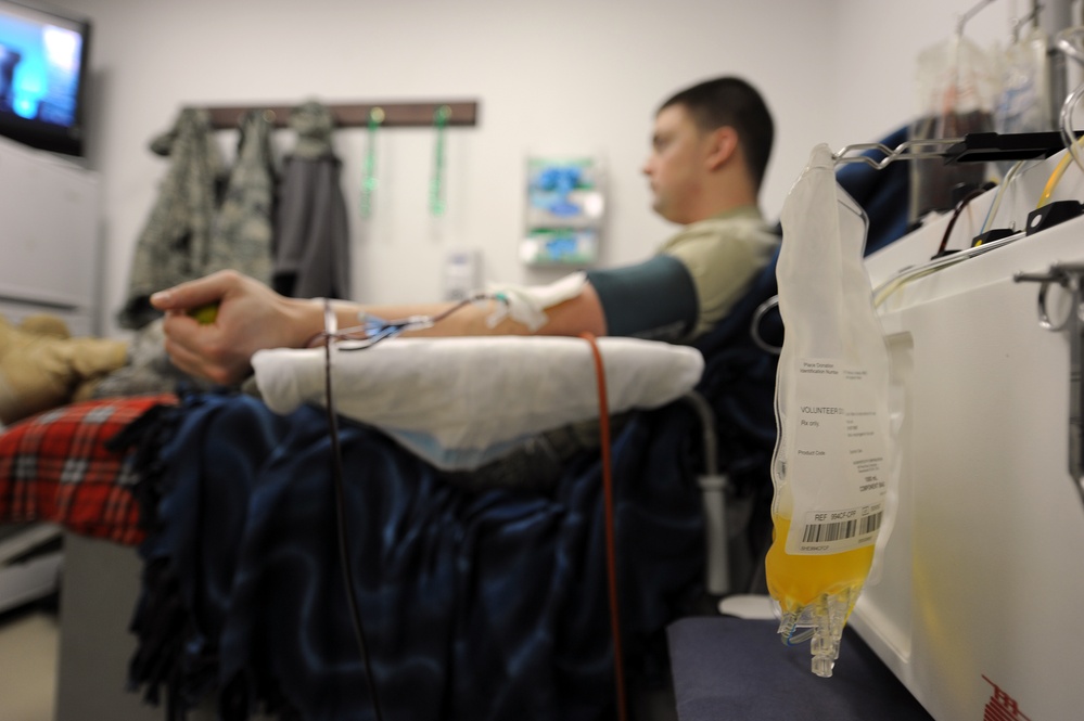 DVIDS - Images - Blood Platelet Donations Vital in Deployed Environment ...