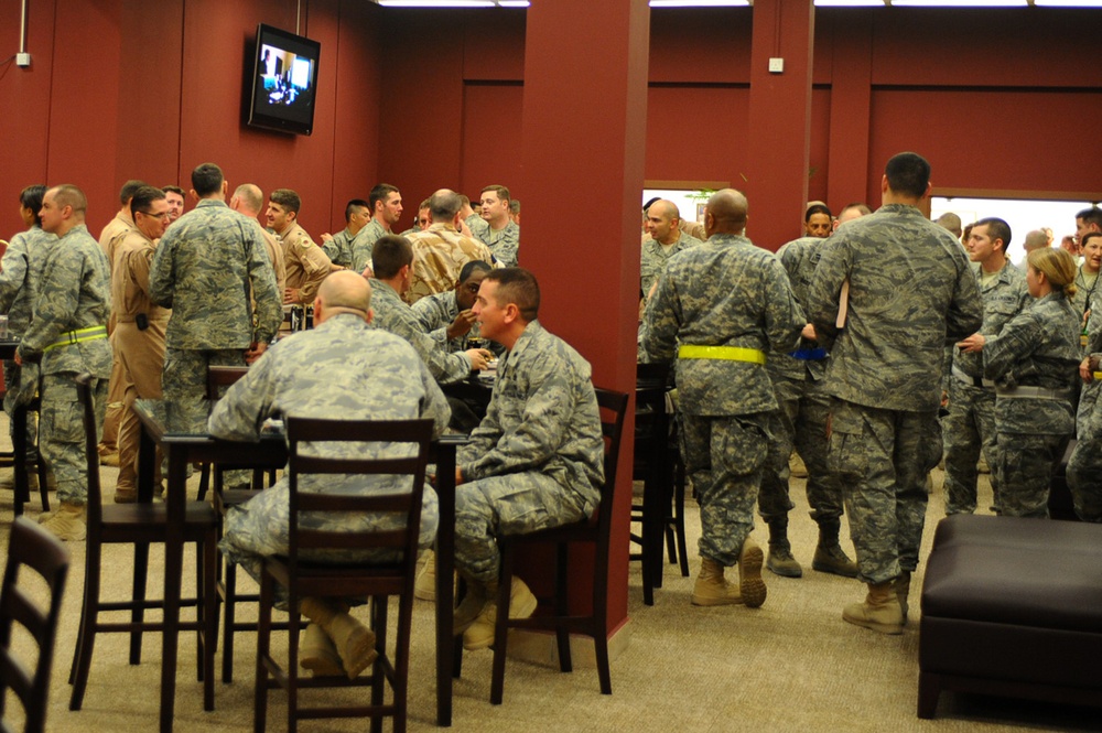 DVIDS - News - 379 EFSS unveils officers' lounge