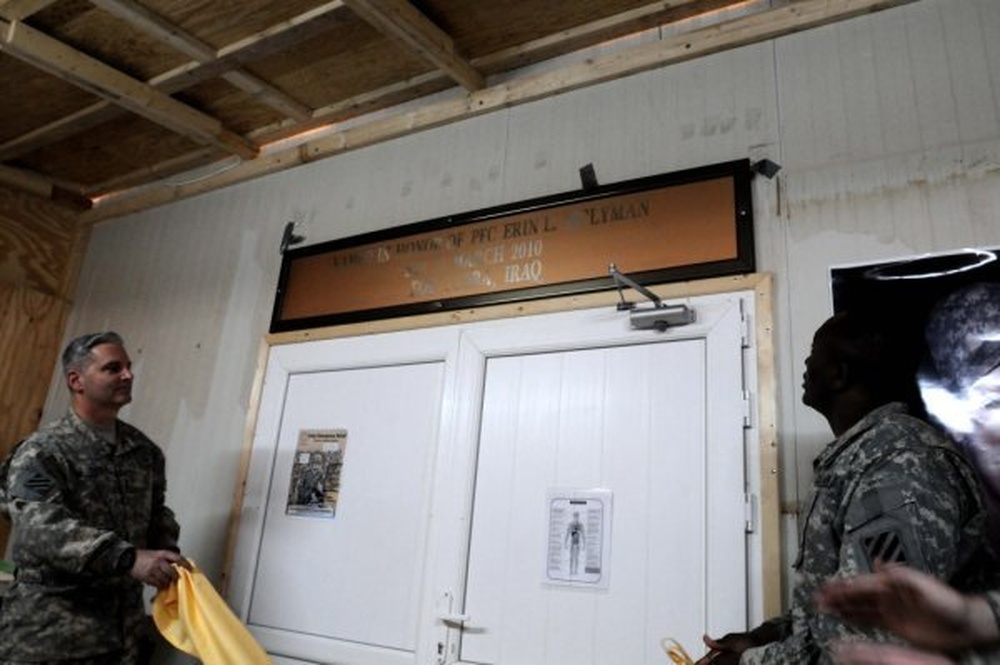 DVIDS - News - FOB Cobra dedicates Dining Facility to fallen Soldier