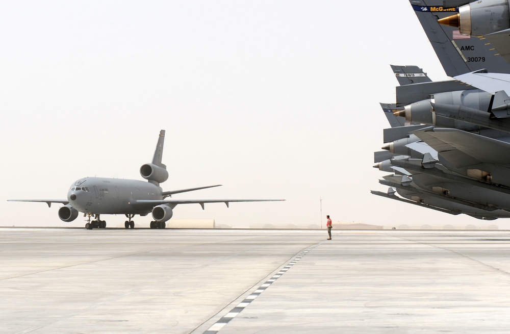 DVIDS - Images - Enduring Refuelers: KC-10s Continue Deployment Support ...