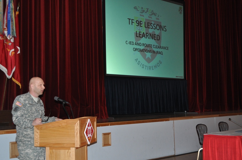 DVIDS - News - Route clearance lessons learned shared at 18th Eng. Bde ...