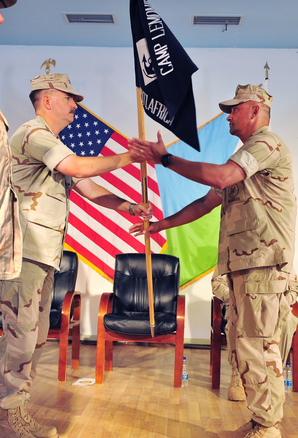 DVIDS - News - Camp Lemonnier Welcomes New CO, XO