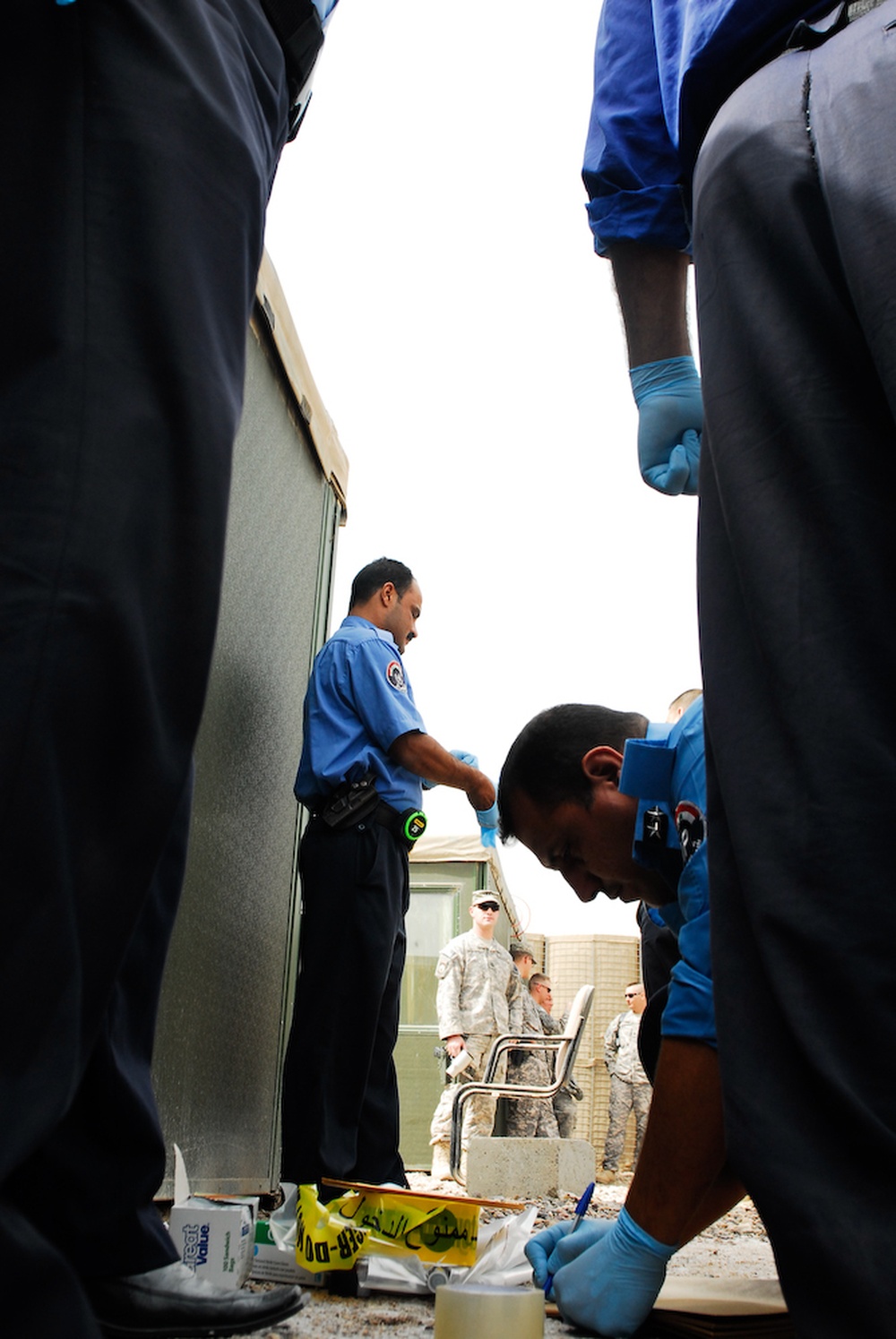 DVIDS - News - Evidence collection course helps IPs close cases