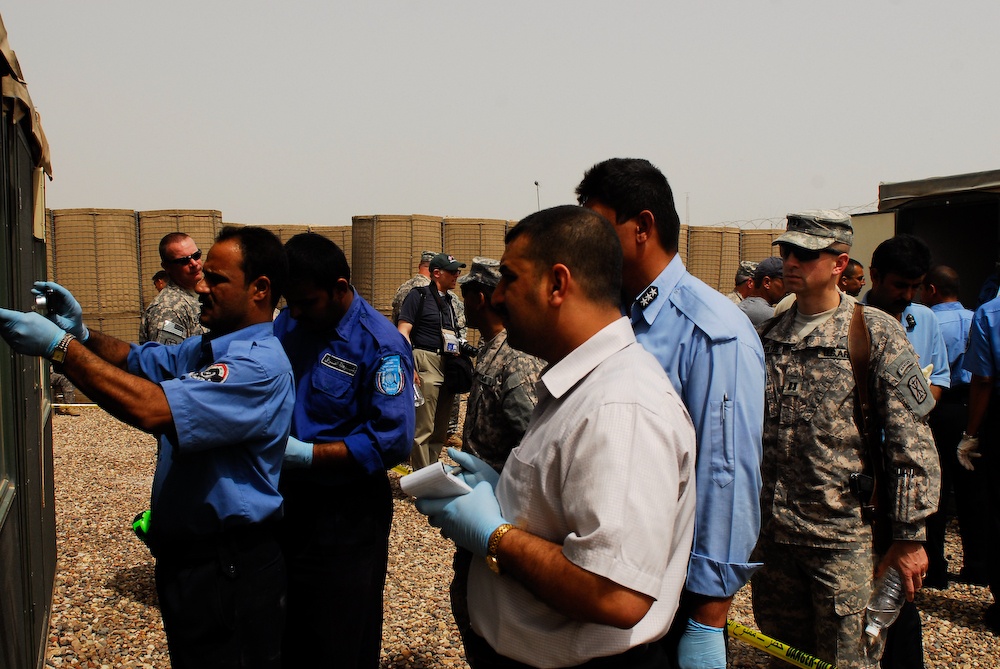 DVIDS - News - Evidence collection course helps IPs close cases