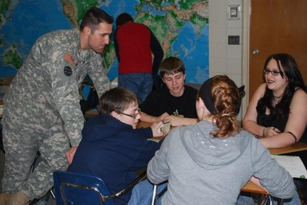 DVIDS - News - Soldiers Bring Real Life Experience to the Classroom