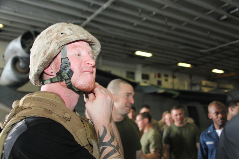 DVIDS - Images - Best of UFC fighters aboard USS Nassau [Image 19 of 22]