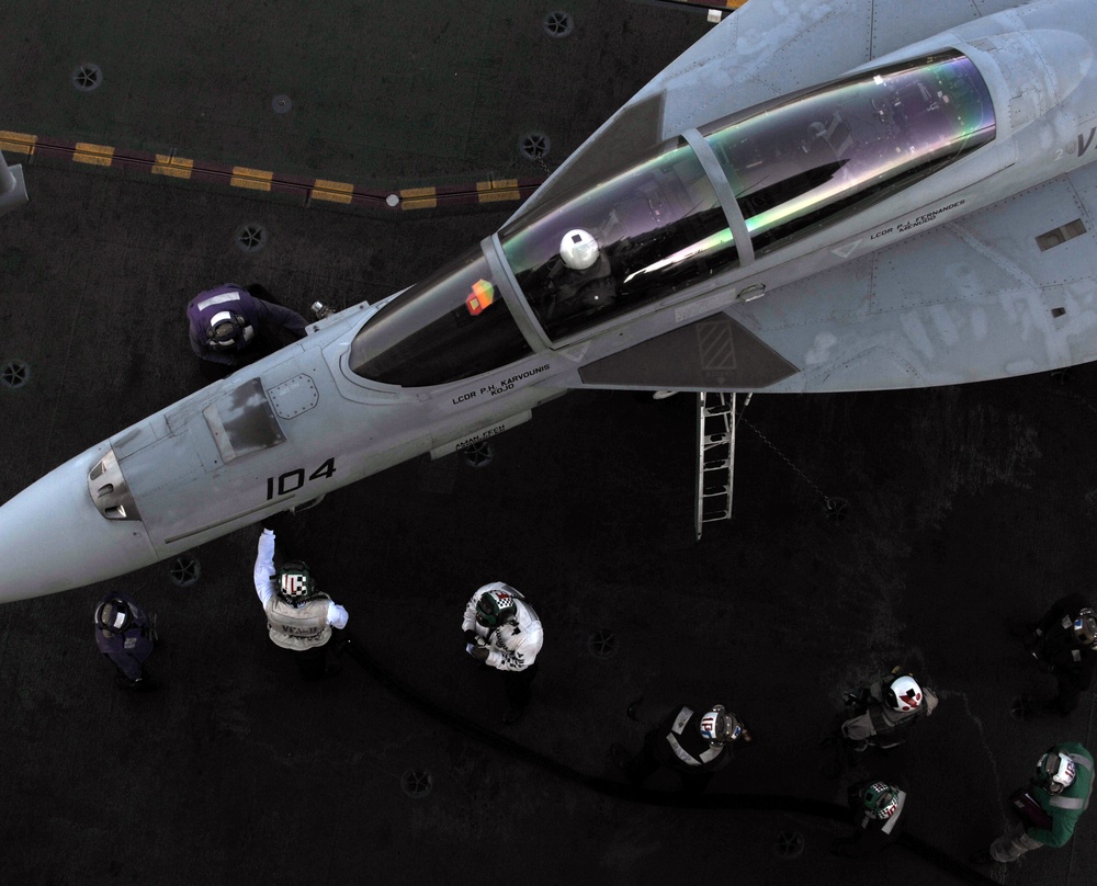 DVIDS - Images - USS Enterprise action [Image 2 of 3]
