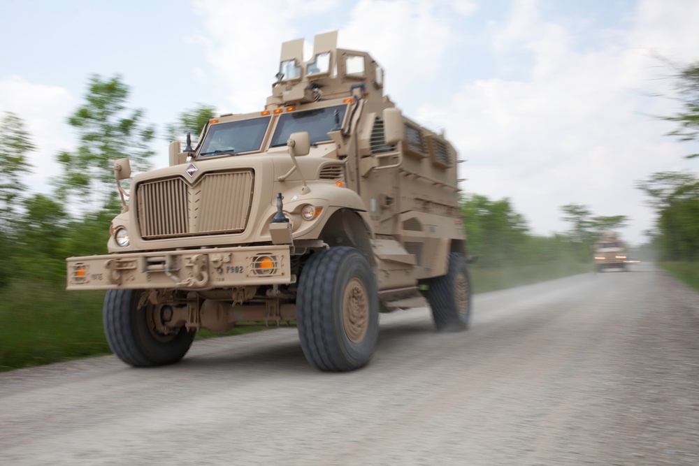 DVIDS - News - More MRAPs to roll into Camp Atterbury