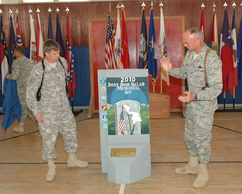 DVIDS - News - Joint Base Balad hosts Memorial Day Ceremony