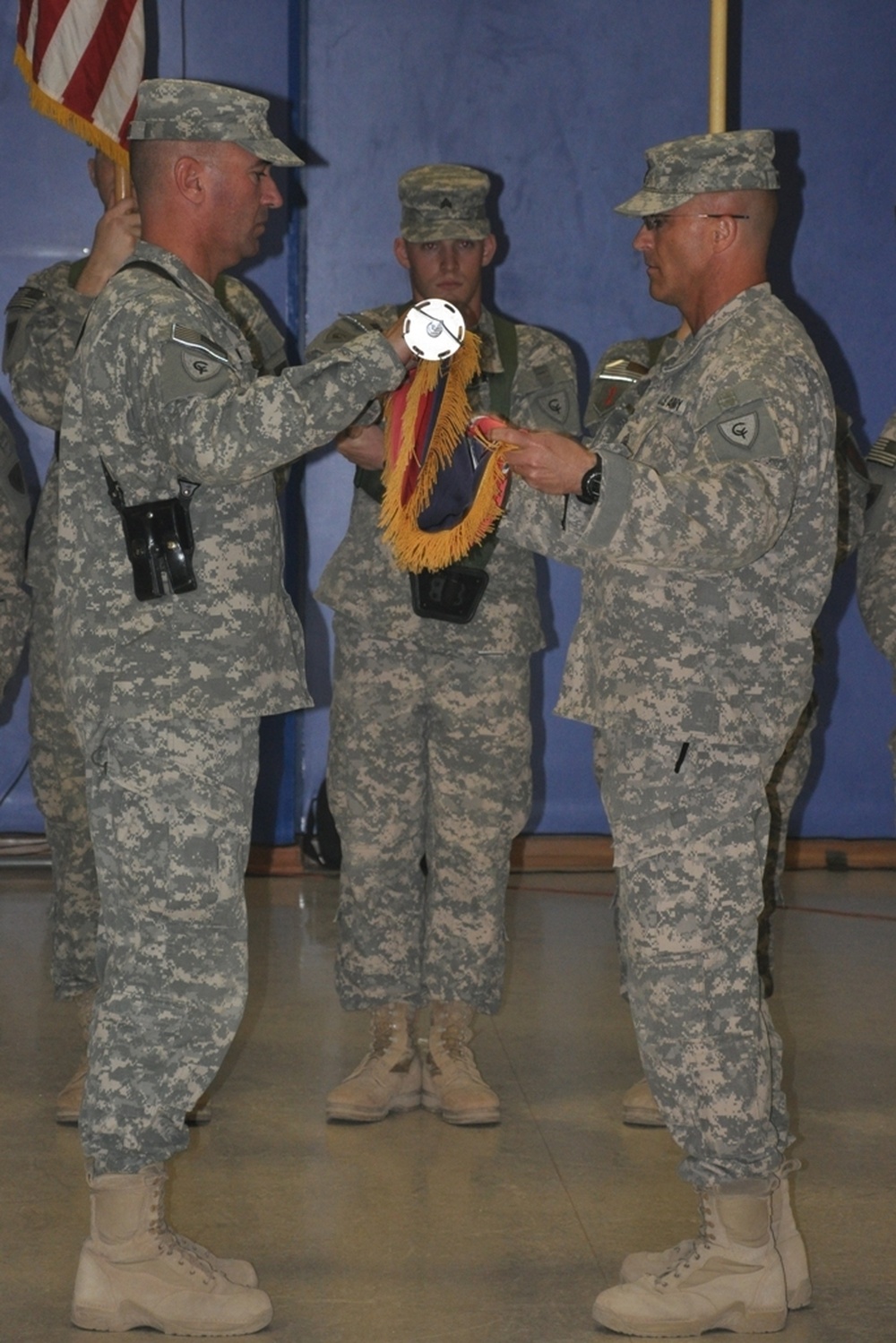 DVIDS - News - Task Force 38 transfers authority to CAB, 1ID