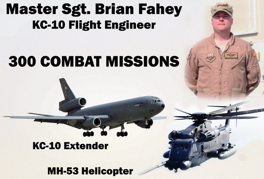 DVIDS - News - Deployed KC-10 flight engineer discusses surpassing 300 ...