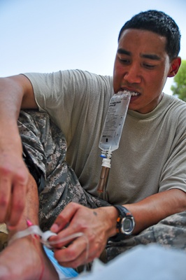 DVIDS - Images - Medics build morale through challenge [Image 1 of 2]