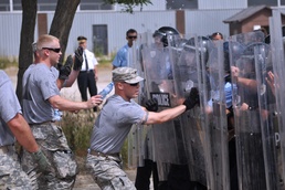 U.S. KFOR Soldiers conduct exercise with Kosovo Police