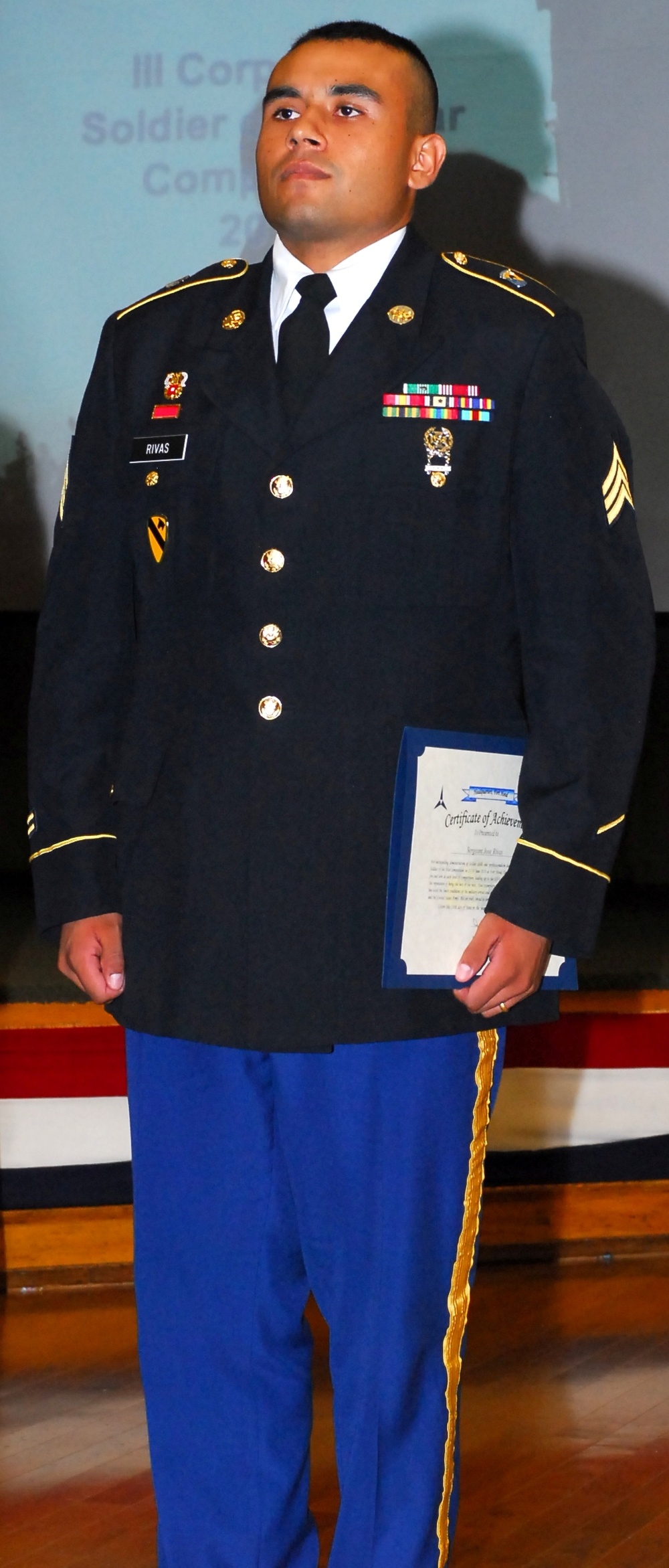 DVIDS - News - Cavalry NCO competes in III Corps NCO/SOY competition