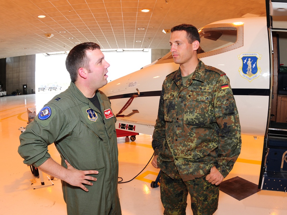 DVIDS - News - North Dakota Guard Hosts German Exchange Officer