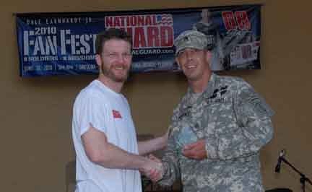 DVIDS - News - North Dakota Soldier at Daytona NASCAR Race with Dale ...